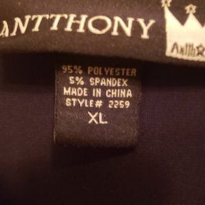 Antthony Design Originals Antthony | Tops | Antthony Black Tunic Size ...